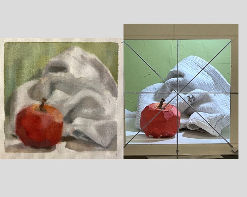 Still life apple - The New School of Art Online